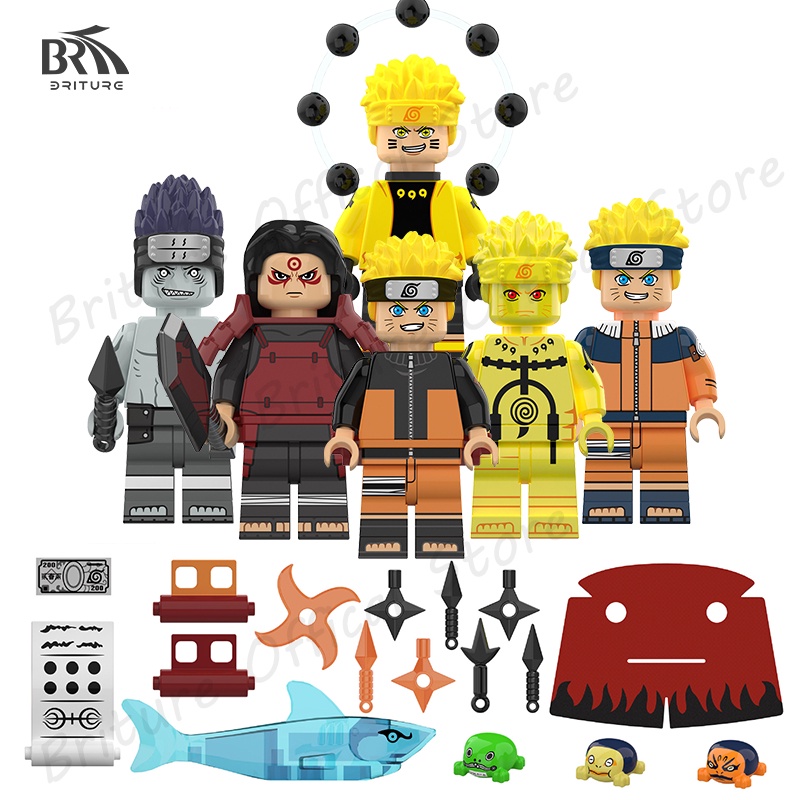 Custom Lego Minifigures Naruto Baryon Mode, 46% OFF